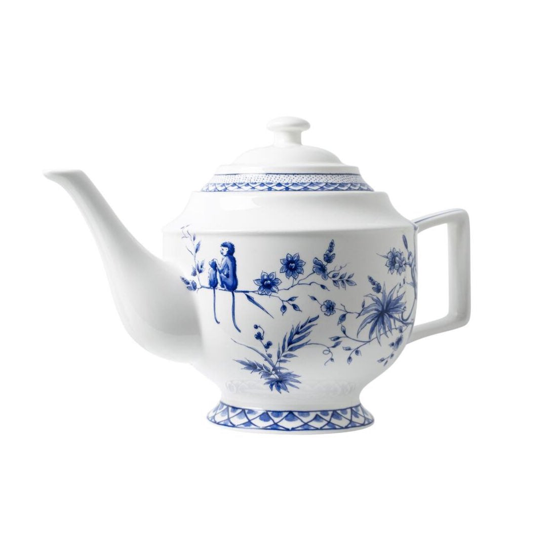 Delft Blue Monkey Teapot – The Art Collectible